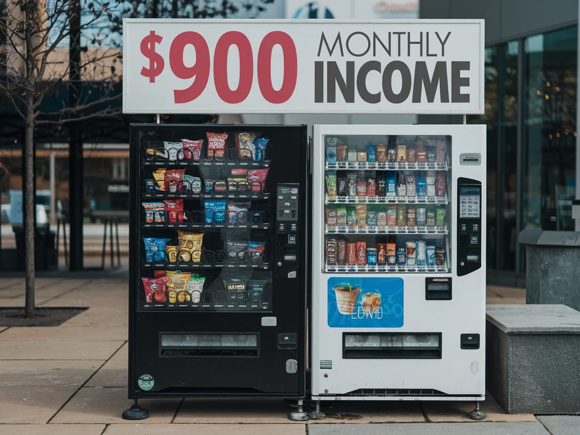 Starting a Vending Machine Side Hustle: Steps to Achieve $900 Monthly ...